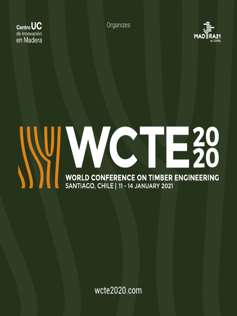 Brochure Wcte 2020 Web | PDF | Lumber | Forestry