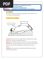 Mapa Conceptual Del Movimiento | PDF