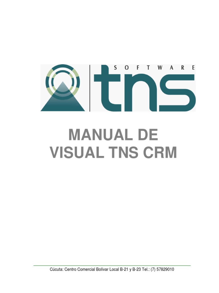 Manual Crm Pdf
