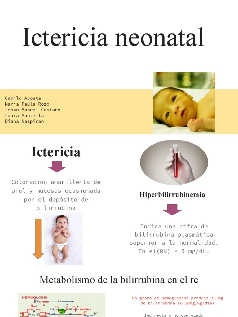 PEDIATRIA Ictericia Neonatal | PDF