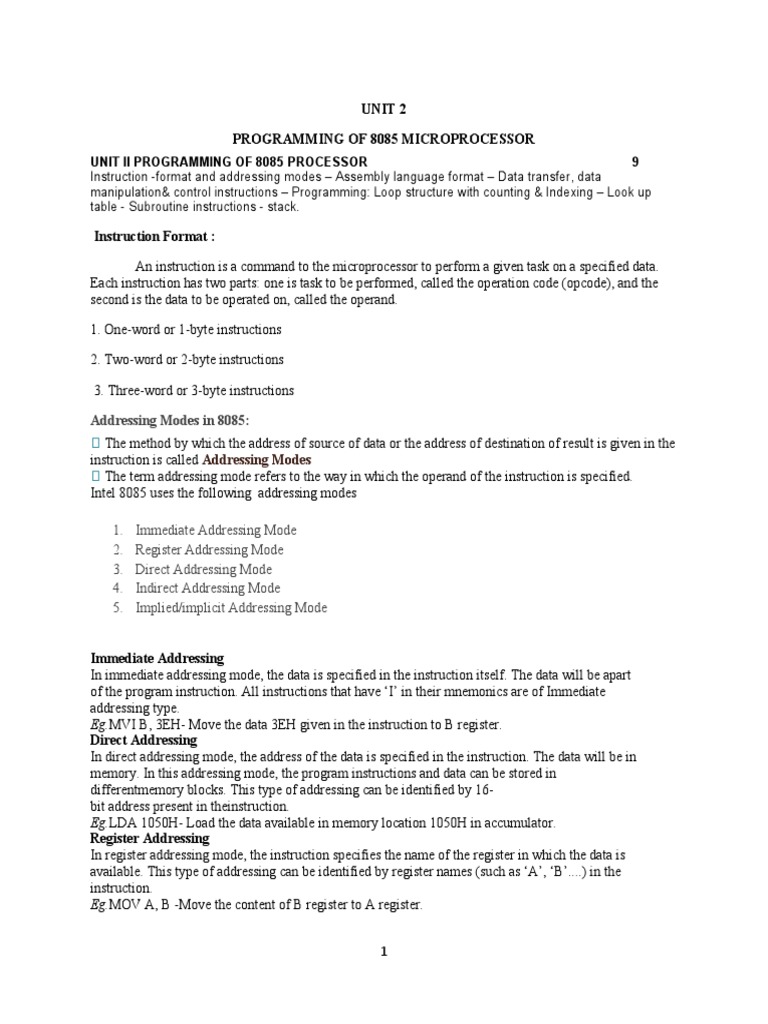 Unit 2 Pdf