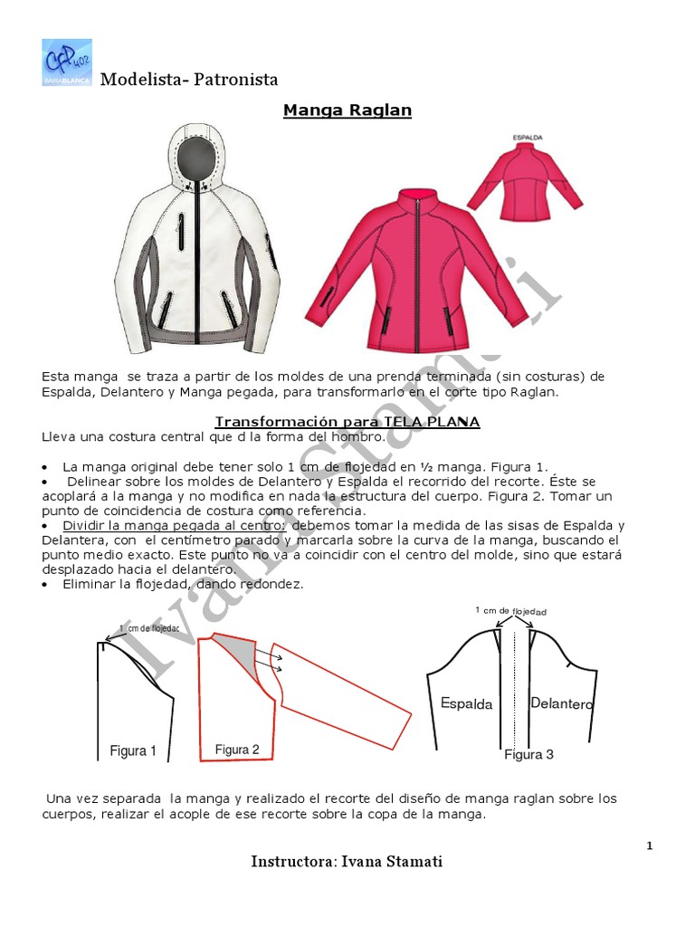 Transformación de Manga Raglan | PDF