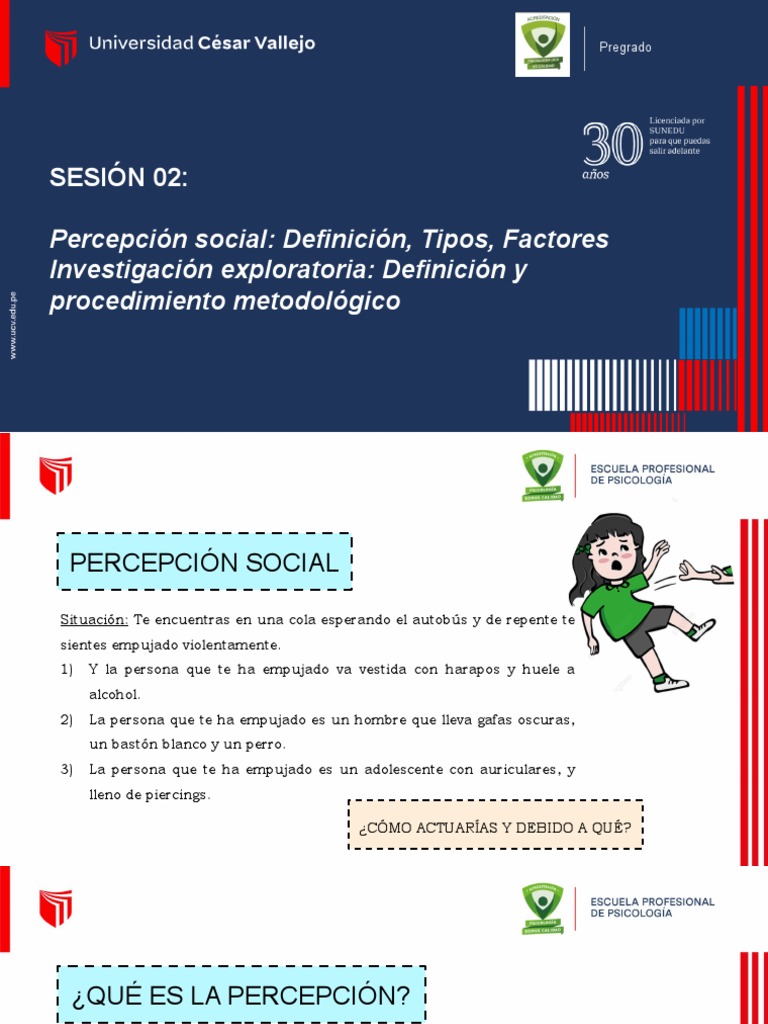 Percepción social: Factores que influyen, formación de impresiones y ...