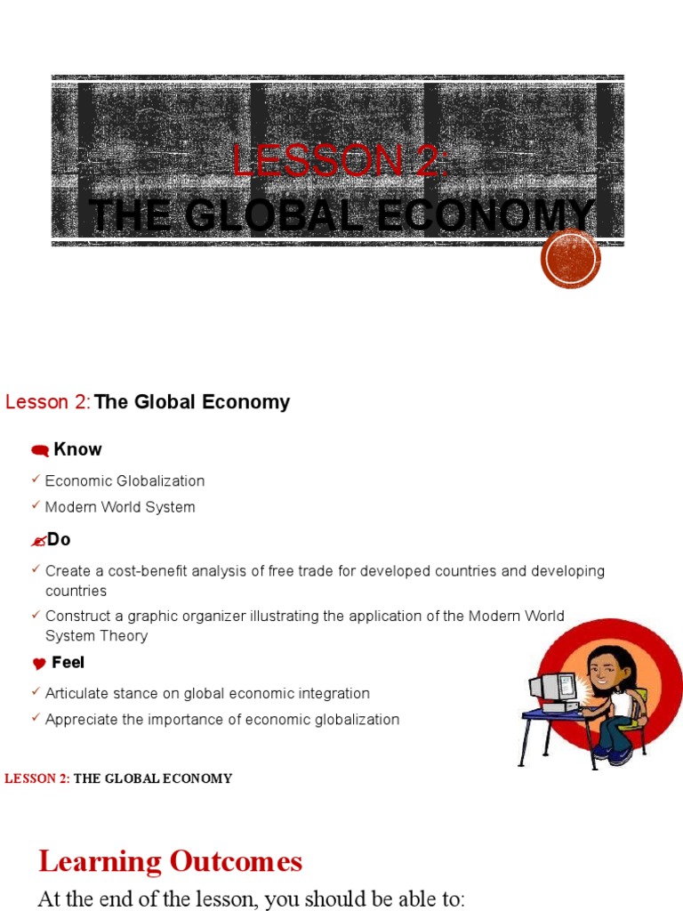 Lesson 2 Global Economy | PDF | Trade | Globalization