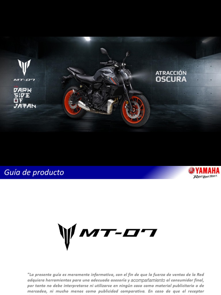 Guia de Producto MT07 2022 (5329) | PDF