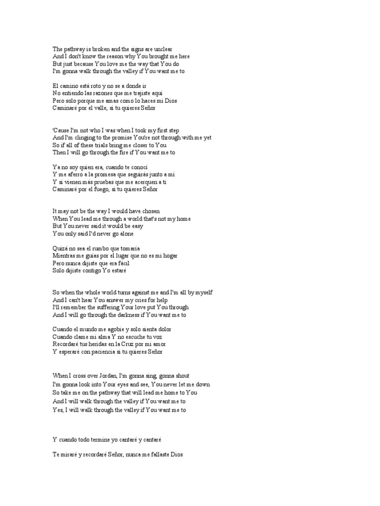 If You Want Me To | PDF