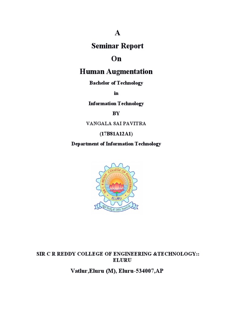 Overview of Human Augmentation Types | PDF | Computers