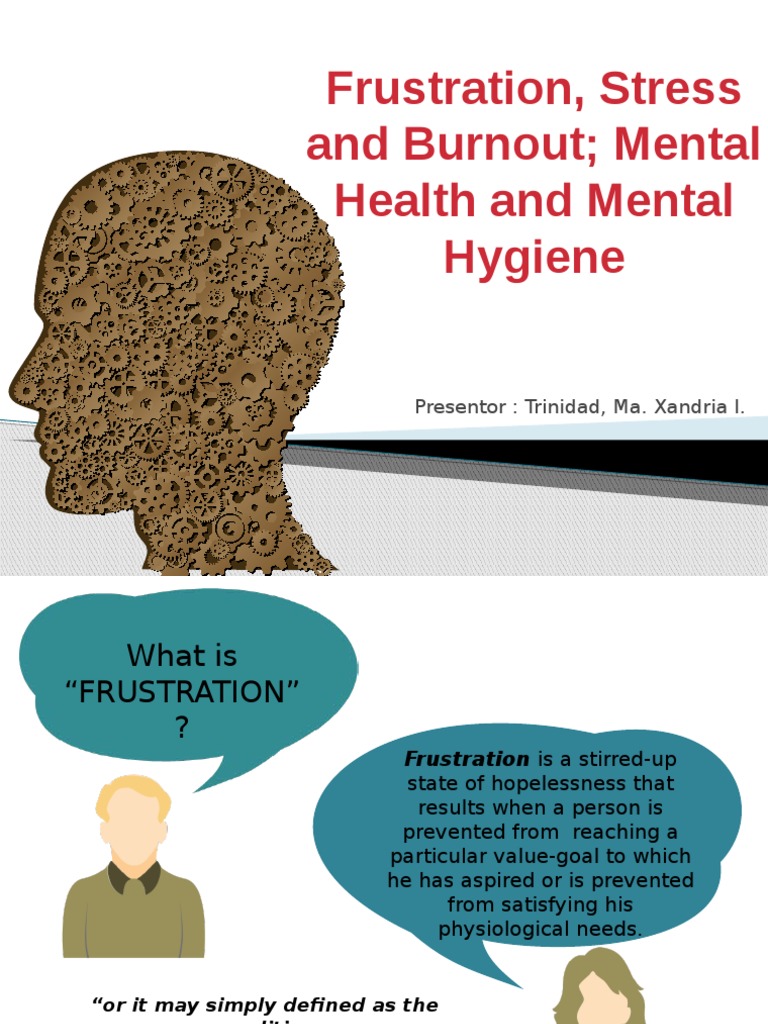 Frustration, Stress, and Burnout Insights | PDF | Stress (Biology ...