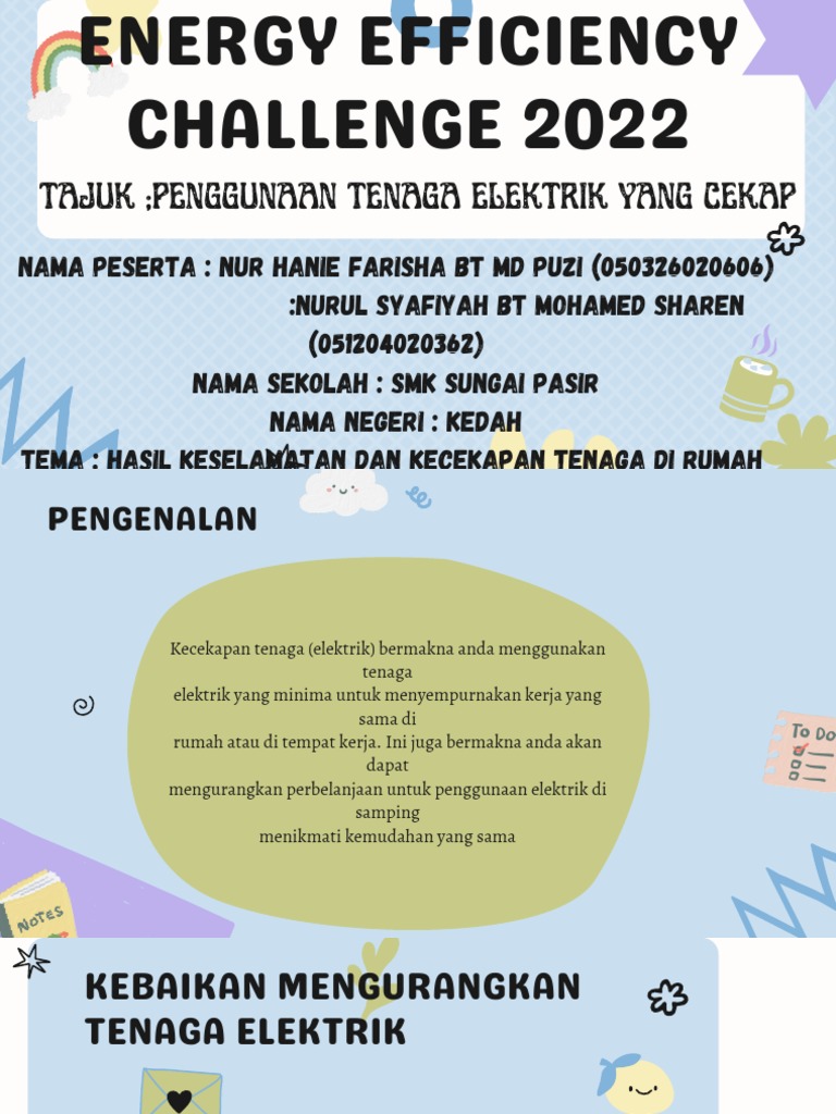 Energy Efficiency Challenge 2022 | PDF