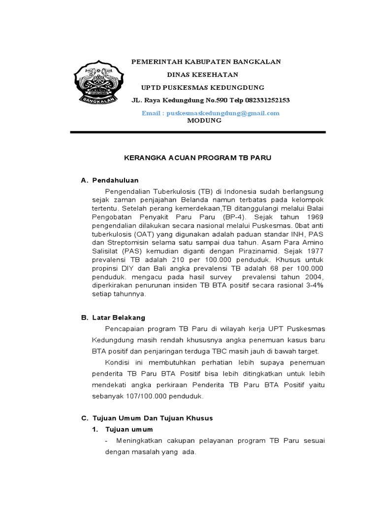 Kap Program TB Paru | PDF