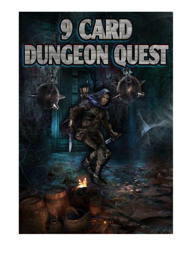 9-Card Dungeon Quest - Rules V3 | PDF | Gaming