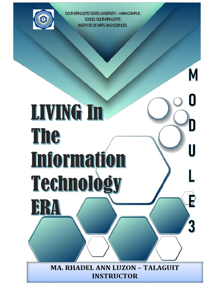 Living in The It Era-Module 3 | PDF | Malware | Computing