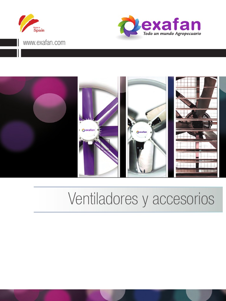 Catálogo Ventilación - ESP - 2020web | PDF | Uso eficiente de energía | Ingenieria Eléctrica