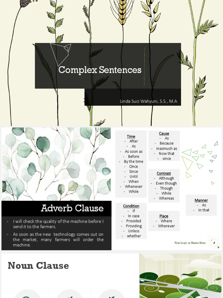 Multiple-Clauses | PDF | Adjective | Clause Multiple-Clauses | PDF | Adjective | Clause