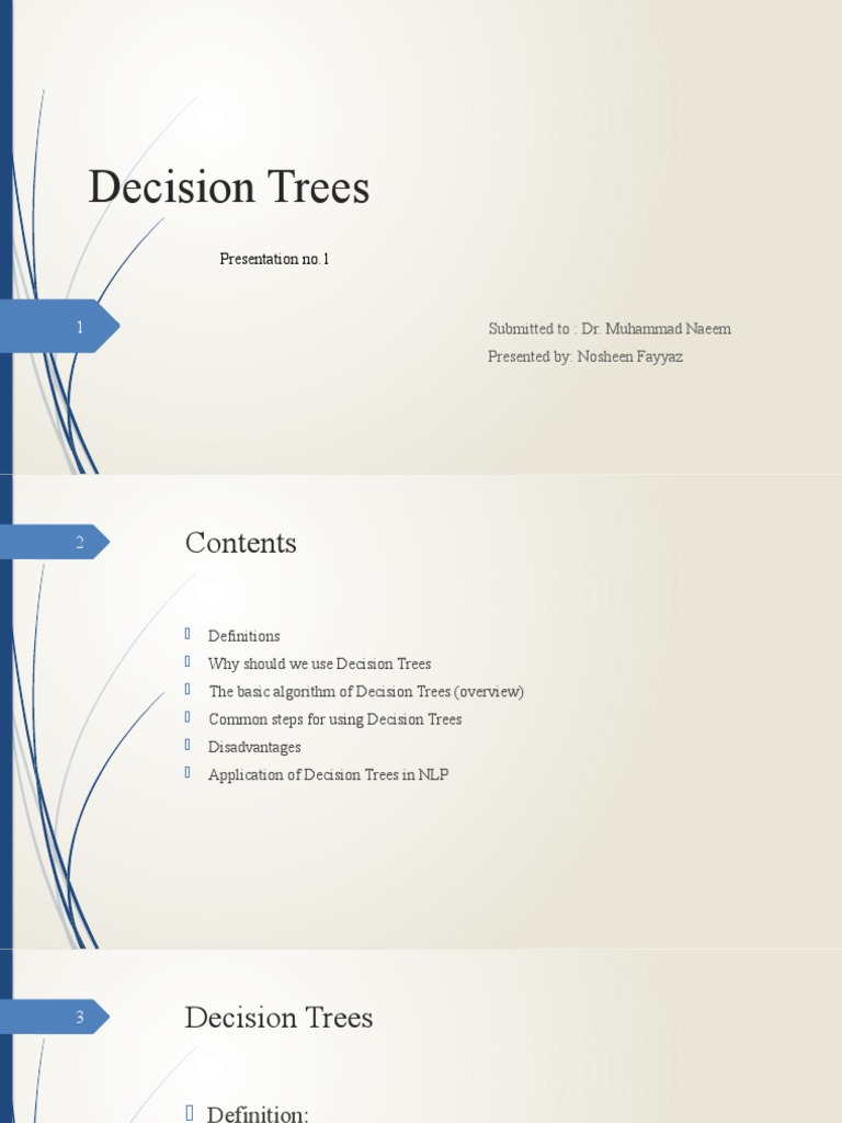 An In Depth Exploration Of Decision Tree Algorithms And Their 6423