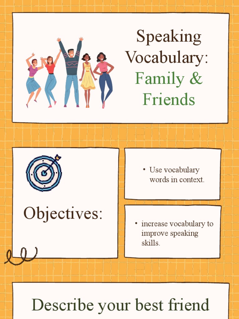 RCI CALL 03 Speaking Vocabulary | Download Free PDF | Family | Vocabulary