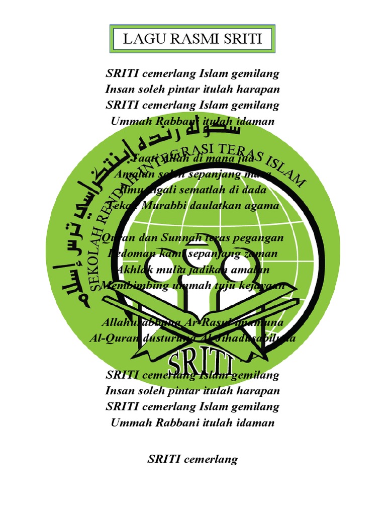 Lagu Rasmi Sriti | PDF