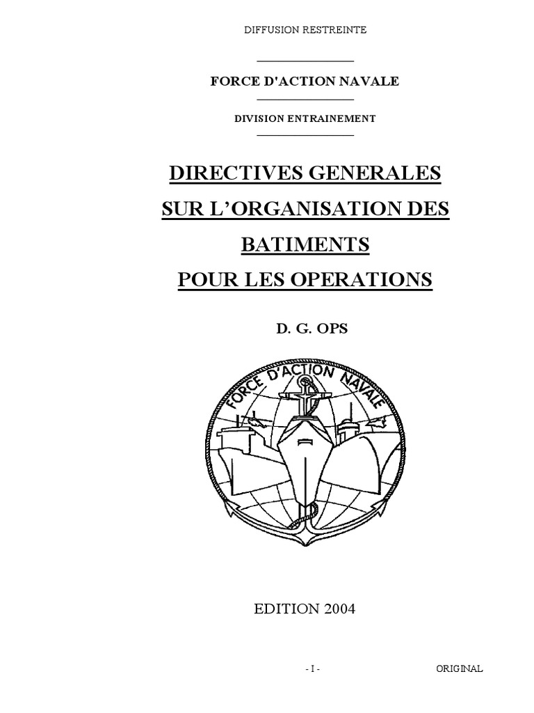 DG Ops 2004 | PDF | Lutte anti-sous-marine | Technologie militaire