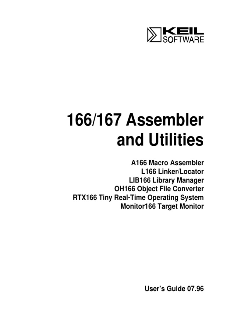 Assembler 166 | PDF | Assembly Language | Computer Program