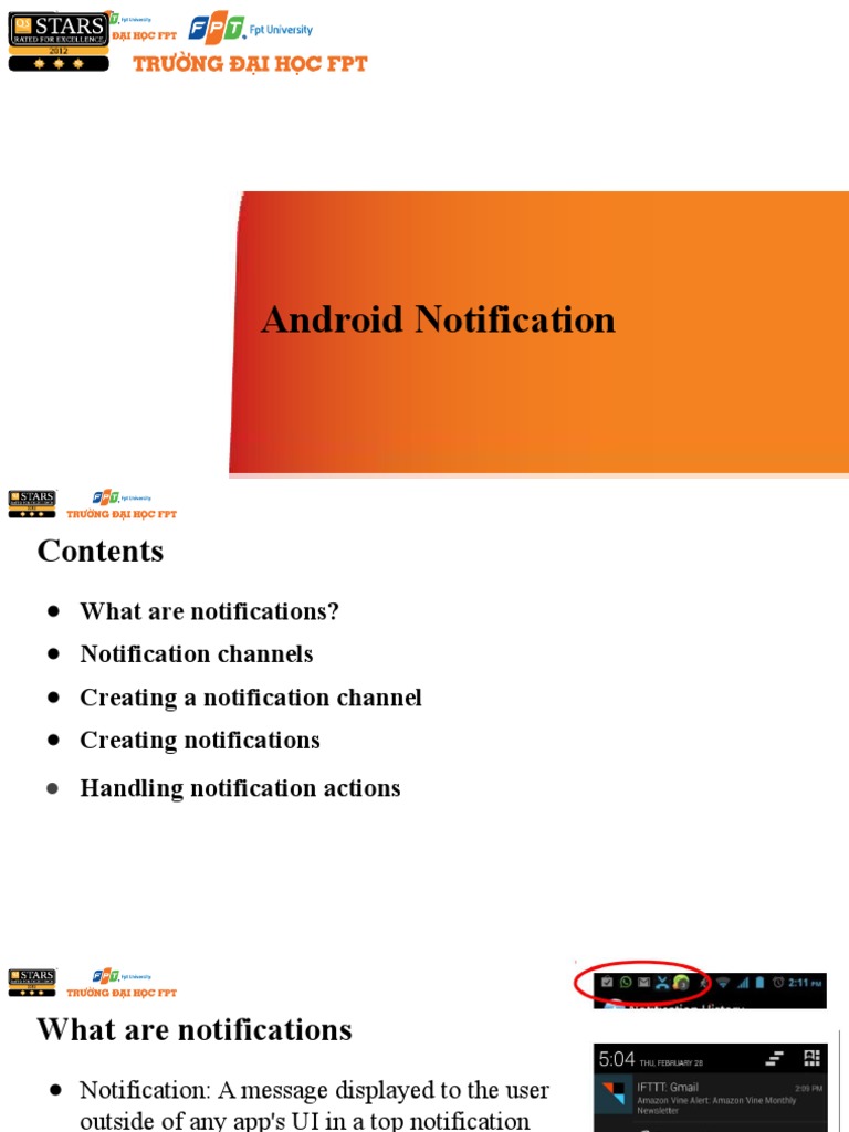 12 Androidnotification Pdf Android Operating System Mobile App