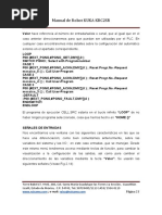 Documento Lenguaje KRL | PDF | Lenguaje de programación | Robot