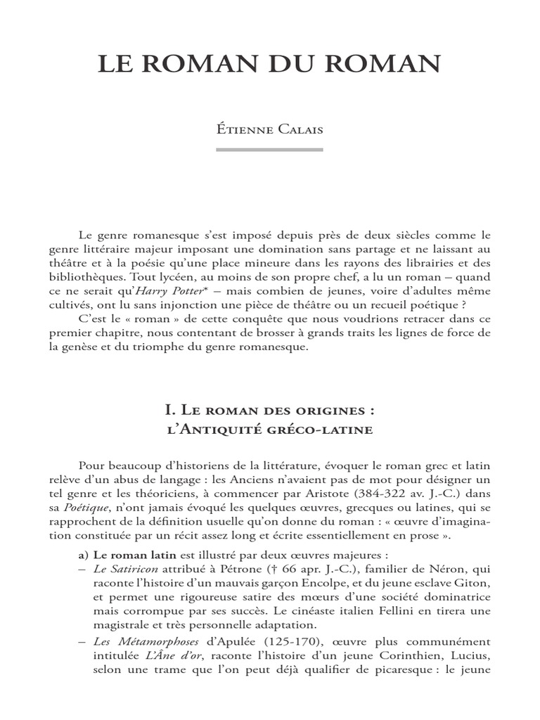 Extrait-2 | PDF | Romans