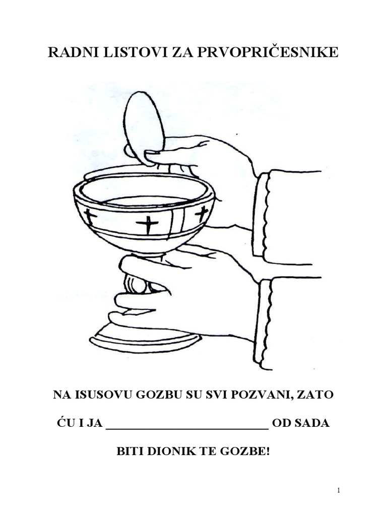 Župna Kateheza - Radni Listovi Za A3. Razred | PDF