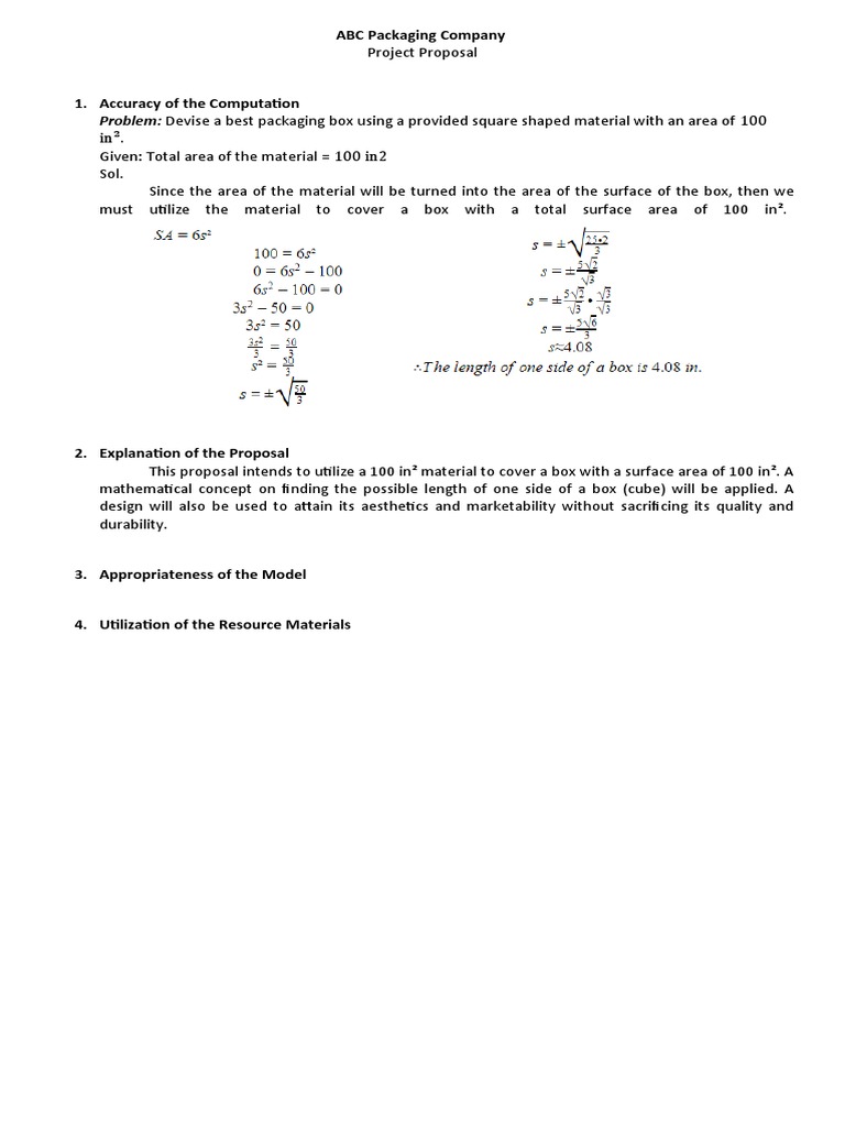 ABC Packaging Company | PDF