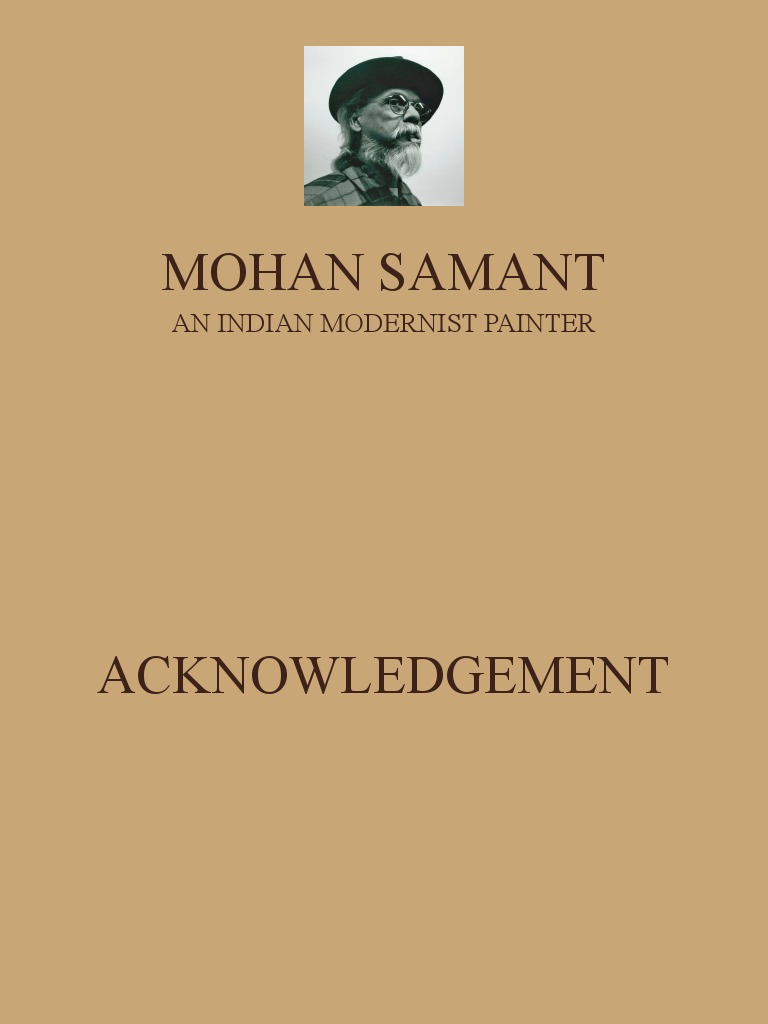 Mohan Samant | PDF | Aesthetics | The Arts
