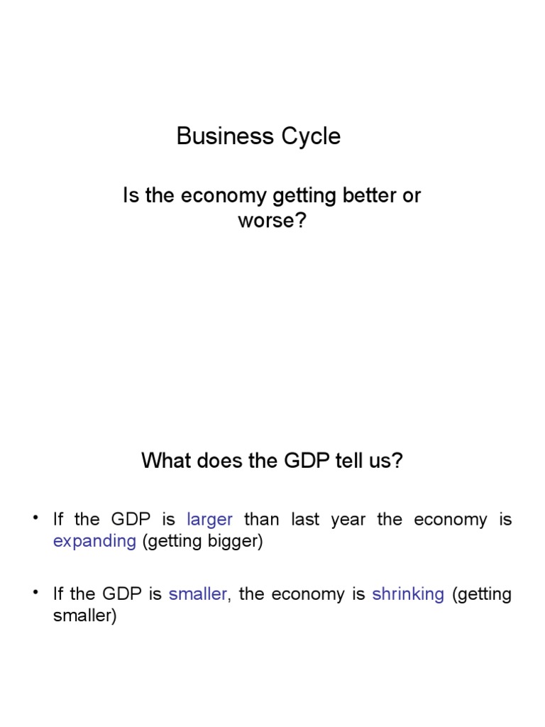 Business Cycle | PDF | Recession | Business Cycle