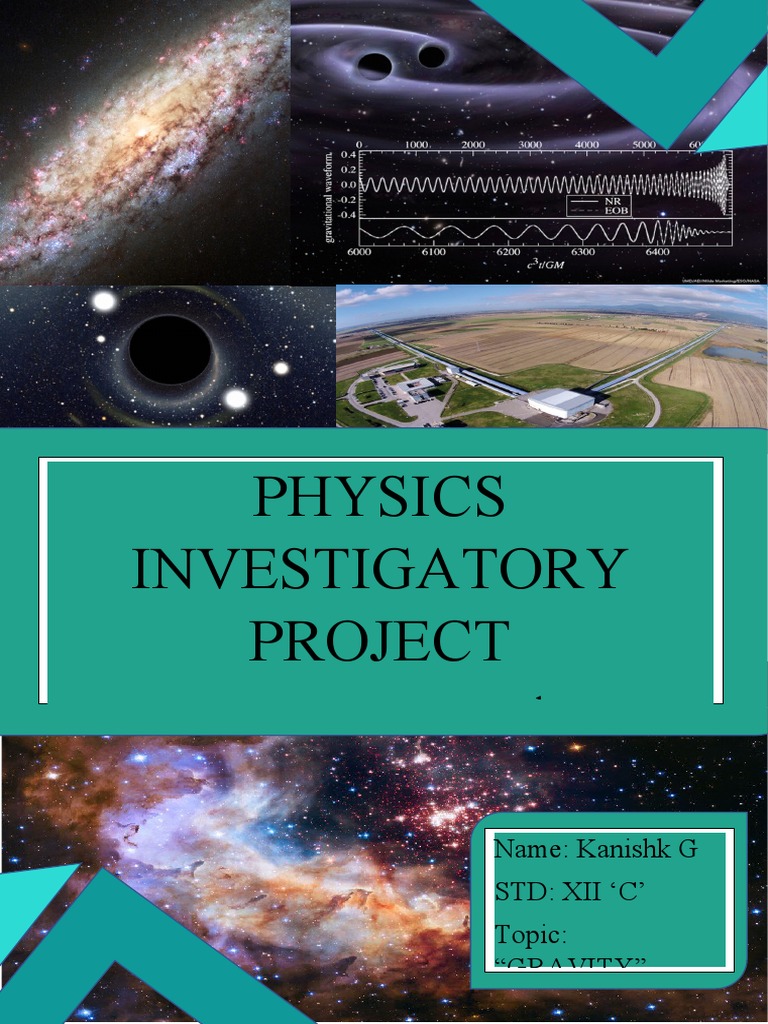 Project Cover Page Physics 1 | PDF