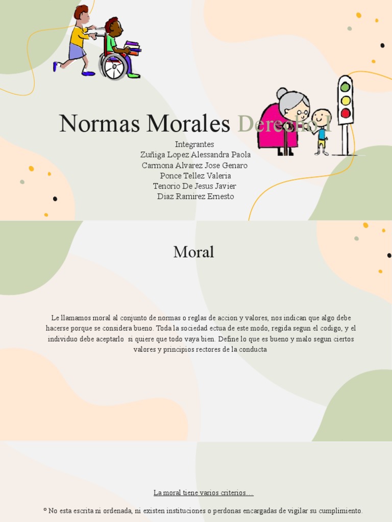 Normas Morales | PDF | Moralidad | Sociedad