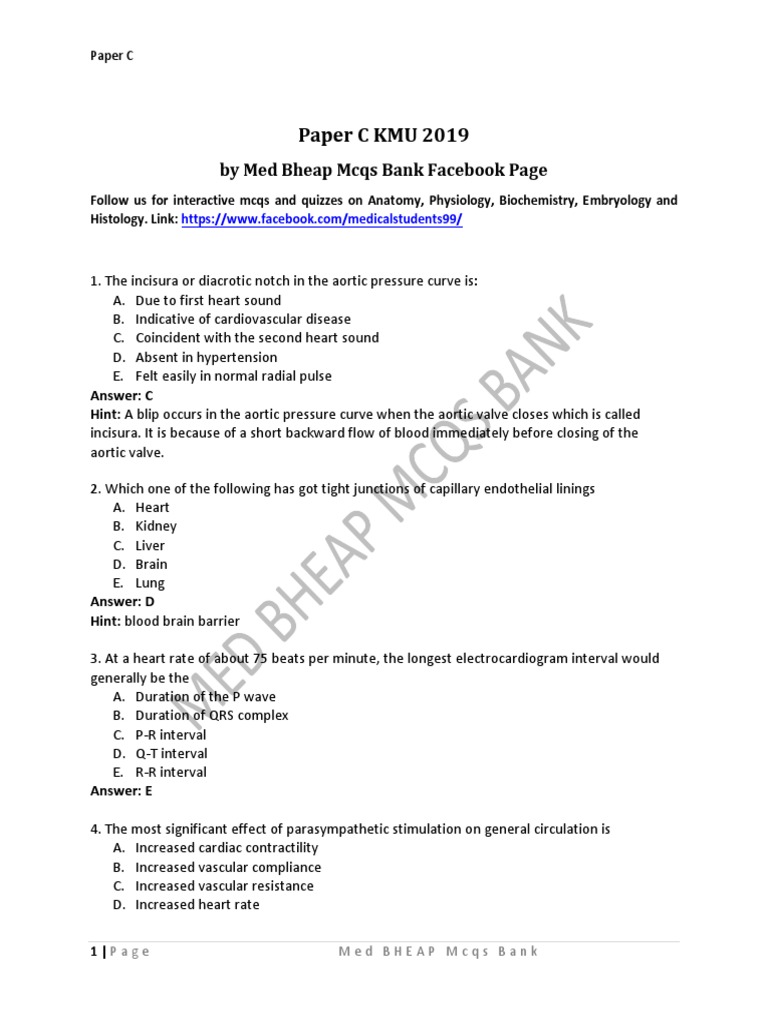 Understanding Cardiovascular Physiology: An Analysis of Key Concepts ...