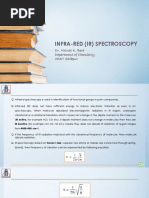 IR Spectroscopy of Nitro Group Stretching | PDF | Infrared Spectroscopy ...