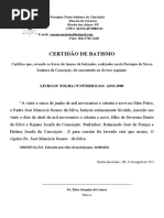 Certidão de Crisma | PDF