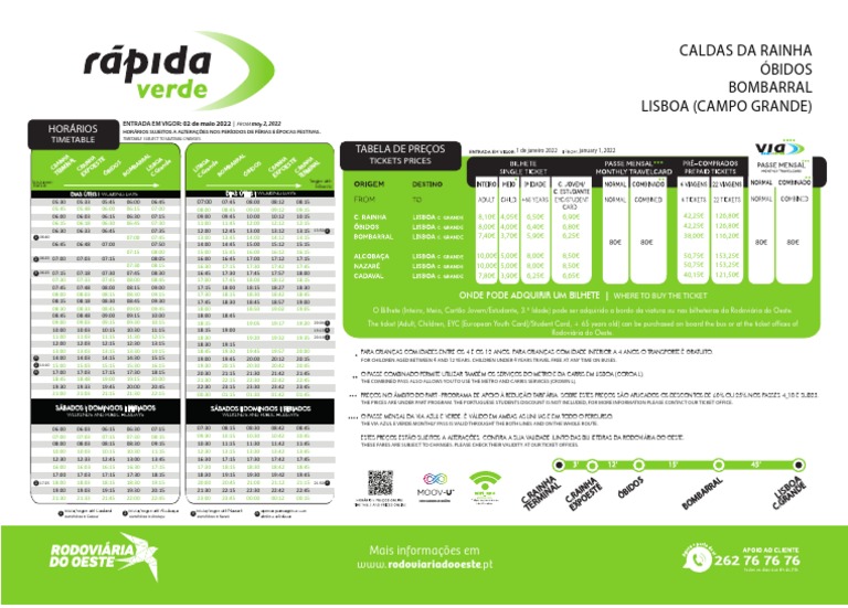 Rapida Linha Verde | PDF