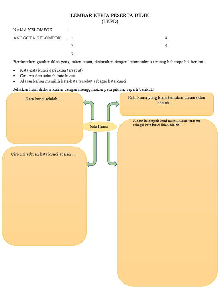 Lembar Kerja Peserta Didik | PDF