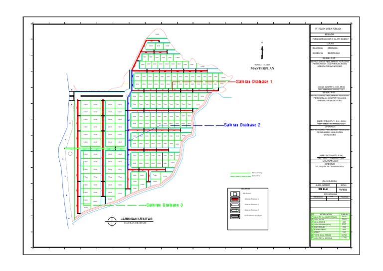 Peta Jaringan Saluran Drainase | PDF