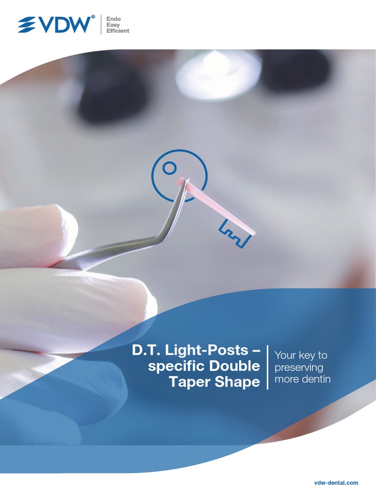 VDW Dental DT LIGHT POST Productbroschure en | PDF | Dentistry Branches ...