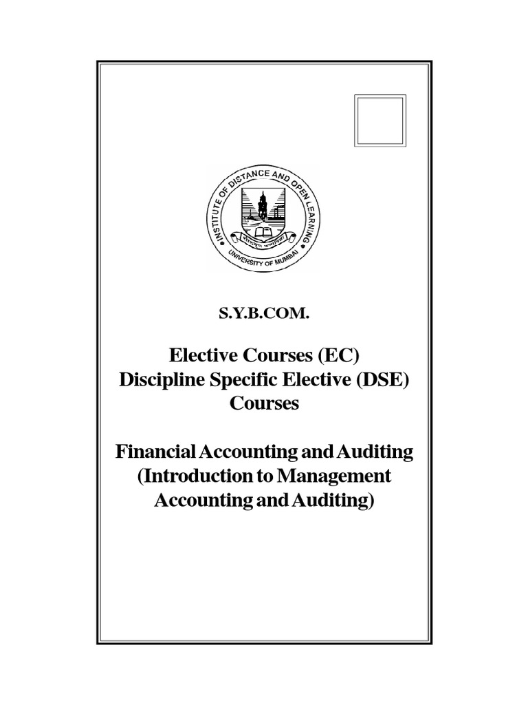 SYBCOM Management Acc | PDF | Financial Audit | Retained Earnings