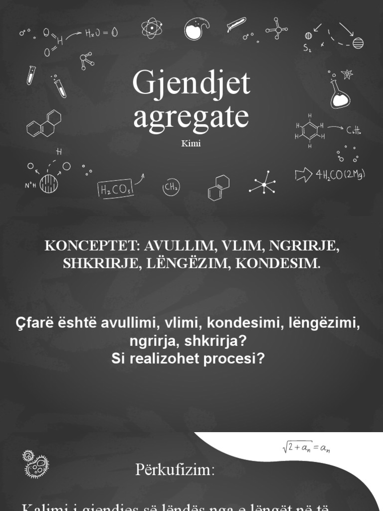 Gjendja Agregate Kimi 1 | PDF
