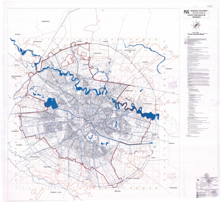 Planul UTR Bucuresti | PDF