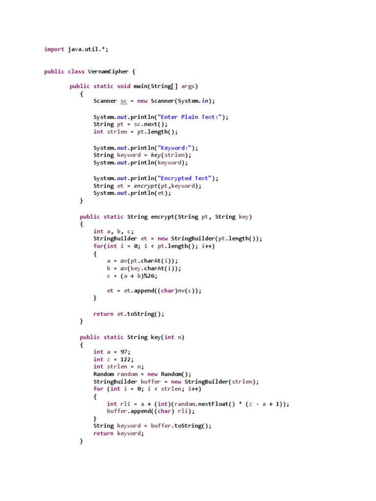 Vernam Pdf