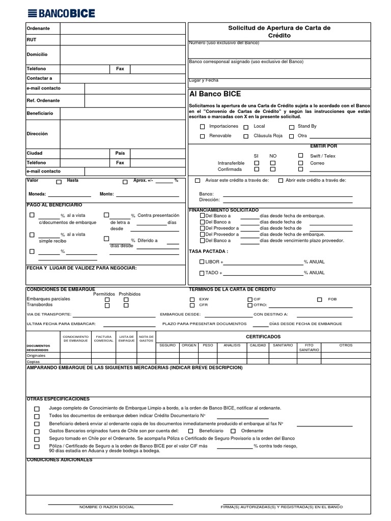LC Application | PDF
