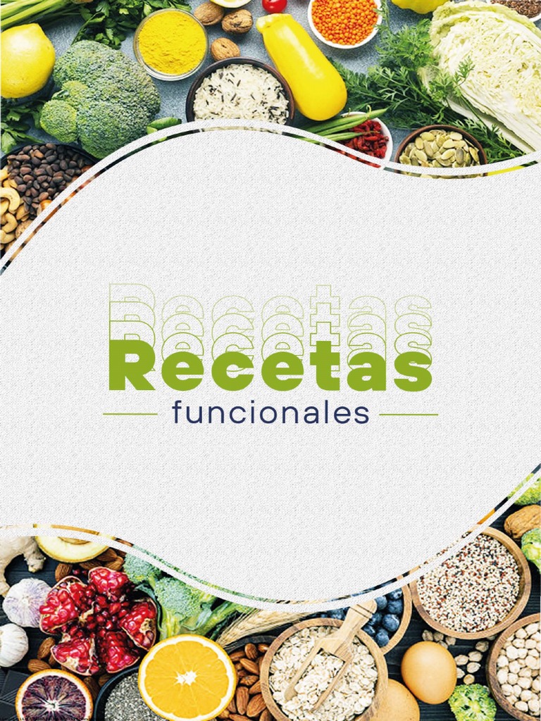 Recetas Con Alimentos Funcionales | PDF | Cocina europea | Comida regional y étnica