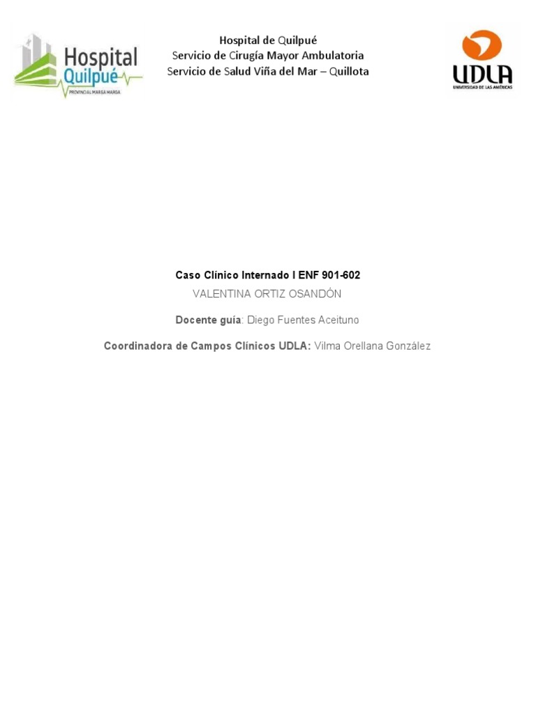 Caso Clínico Internado 2 | PDF | Vejiga urinaria | Especialidades Medicas