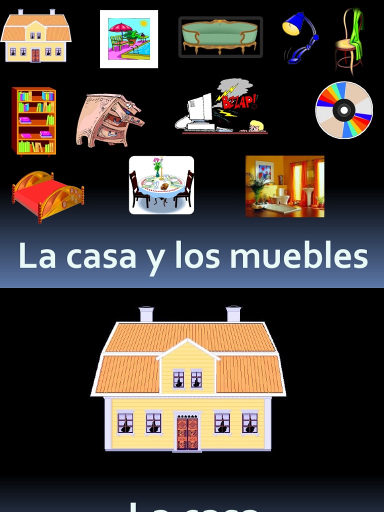 5933 La Casa y Los Muebles | PDF | Artes del Lenguaje y Comunicación