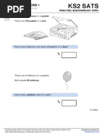 Perimeter and Area ks2 Sats Questions 30065 | PDF | Area | Rectangle