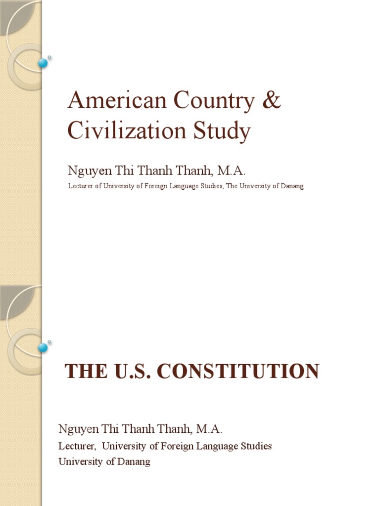 Unit 10 American Constitution | PDF | U.S. State | Federal Government ...