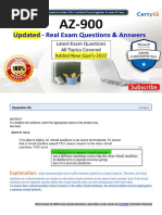 AZ-900 Exam Cram FULL-2024 - HANDOUT | PDF | Cloud Computing | Platform ...